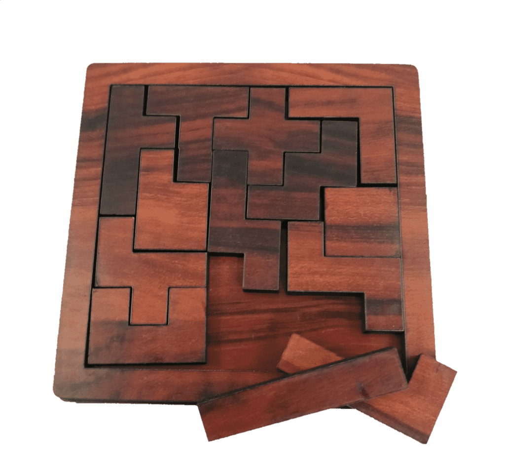 Tetris Puzzle - Portable | 13 Pieces - Kraftsman Brand Store