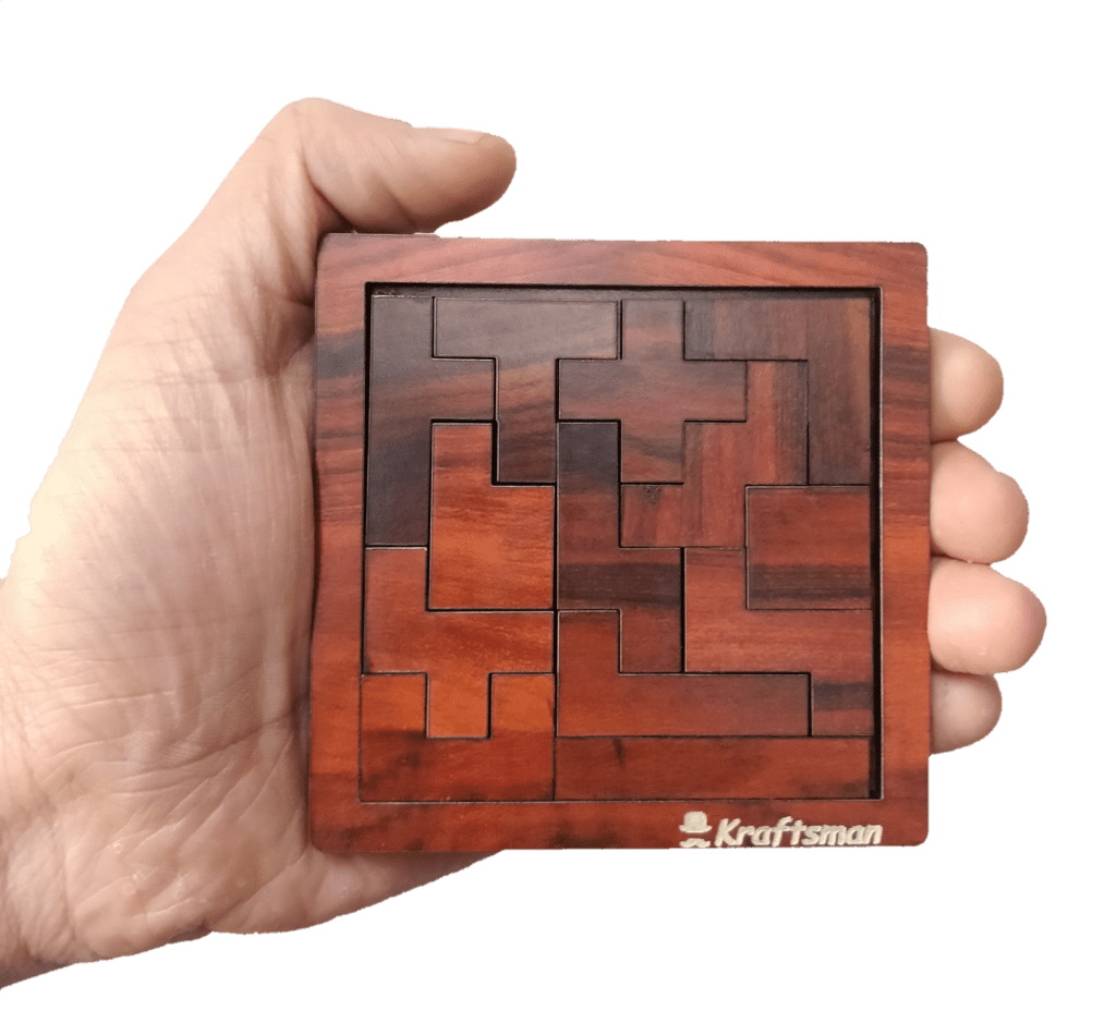 Tetris Puzzle - Portable | 13 Pieces - Kraftsman Brand Store