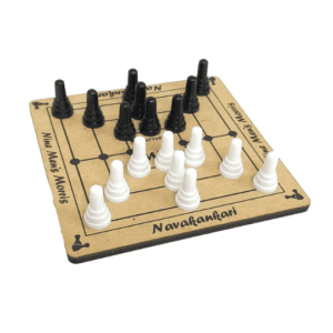 Nine Men's Morris | Navakankari | Daadi | Mills Travel Board Game